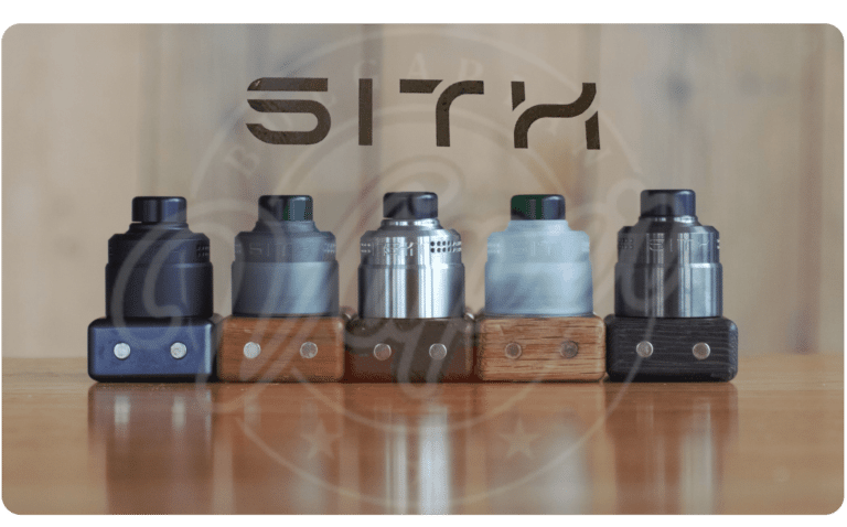 Sith RDA 24mm By Vaperz Cloud Brushed Steel | VaperBG.com